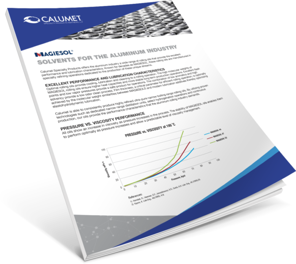 Aluminum Rolling Oil Applications | Calumet